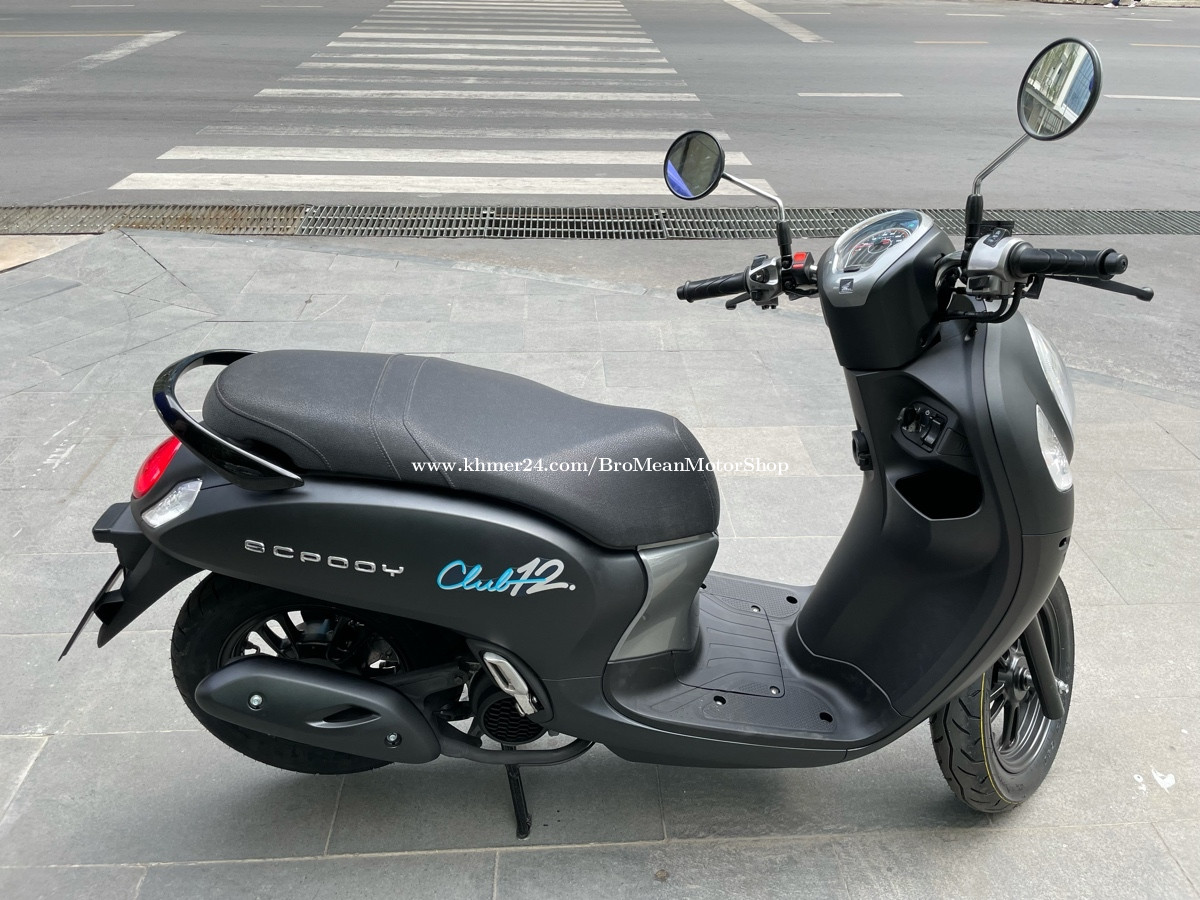 Honda Scoopyi 2024 New98%មានពន្ធកាតគ្រីស្លាកលេខ price $1880.00 in Veal Vong, Prampir Meakkakra ...
