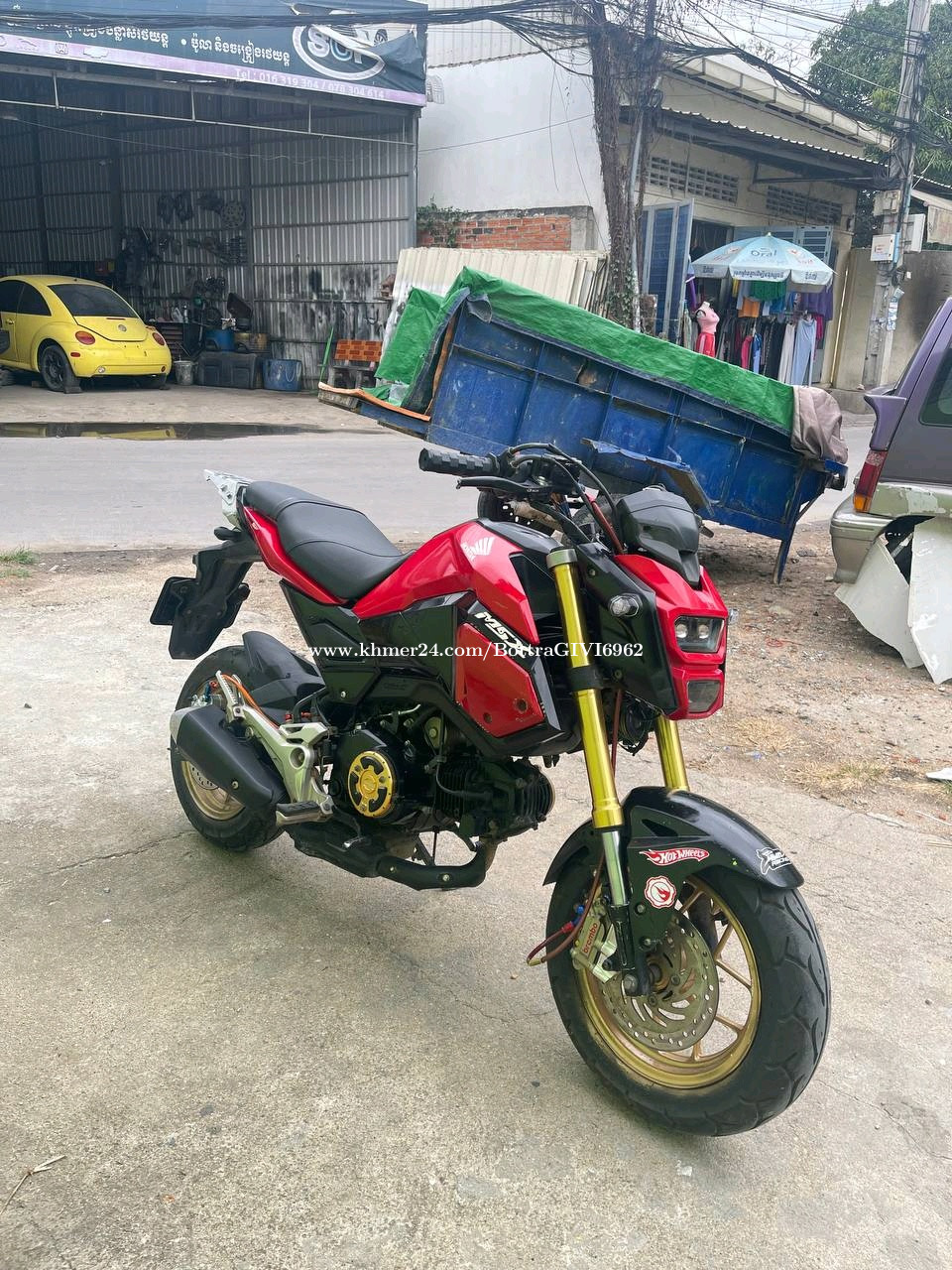 Honda Msx017មានពន្ធកាតគ្រី698$ price $698.00 in Tonle Basak, Chamkar Mon, Phnom Penh, Cambodia ...