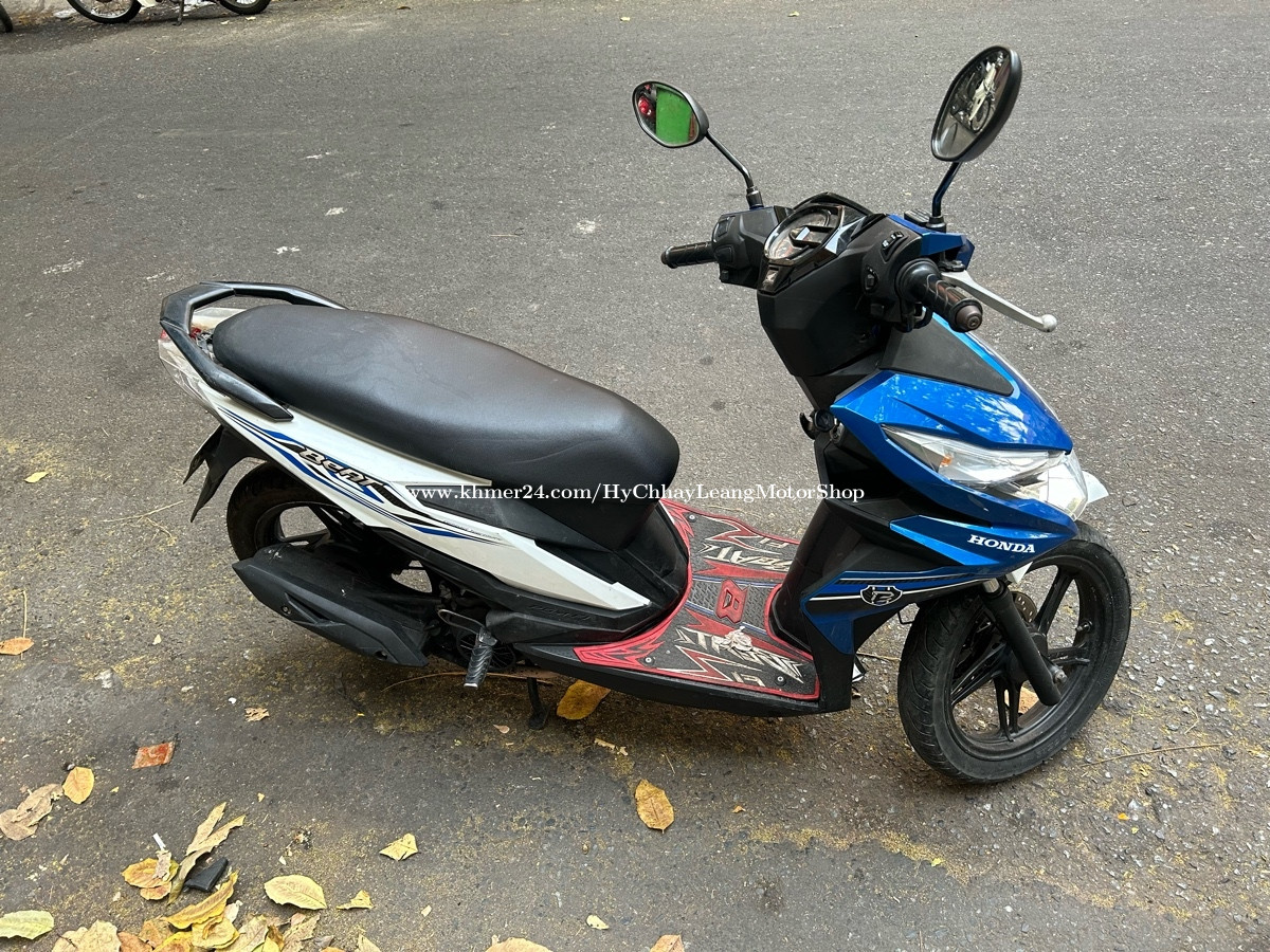 Honda beat year 2017 មានពន្ធកាតគ្រី price $990.00 in Boeng Prolit ...
