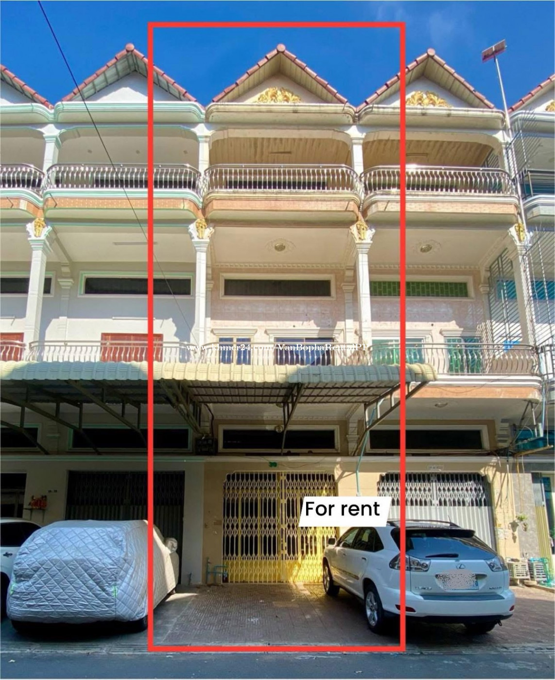 ផ្ទះអាជីវកម្មជួលនៅ ជិតផ្សារសុវណ្ណា price $500.00 in Tumnob Tuek, Boeng Keng Kang, Phnom Penh ...