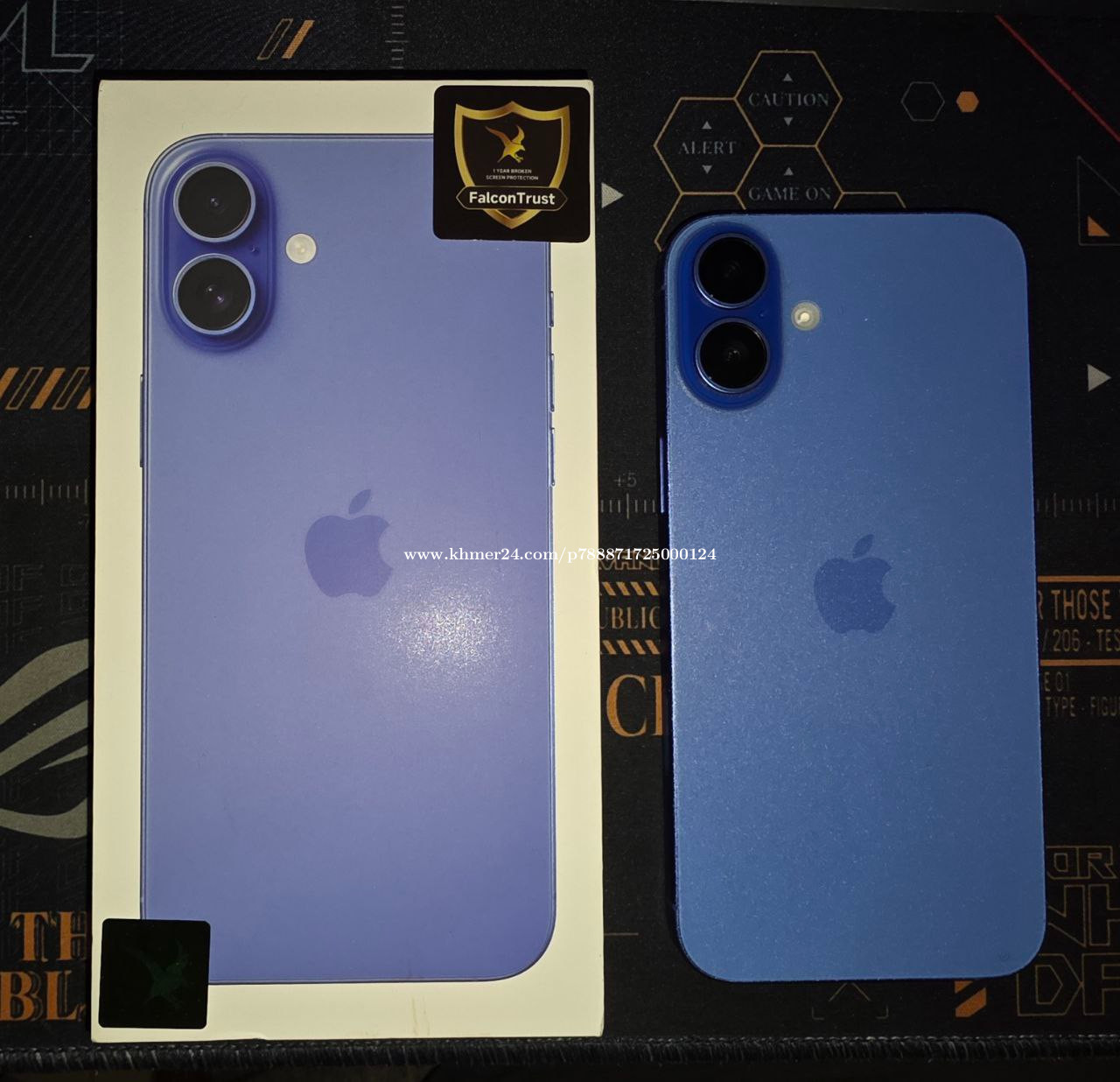 IPhone 16 Plus 128GB Falcon 99.99% price $900 in Phsar Daeum Thkov ...