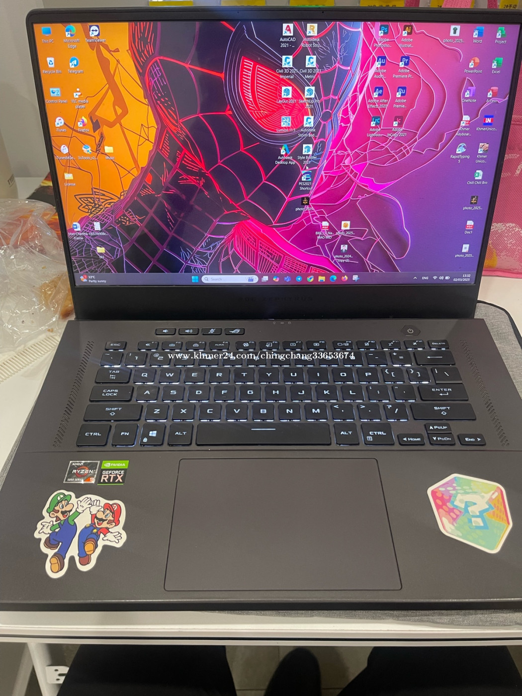 Asus ROG Zephyrus G15 GA503Q price $700.00 in Chrouy Changva, Chrouy Changva, Phnom Penh ...