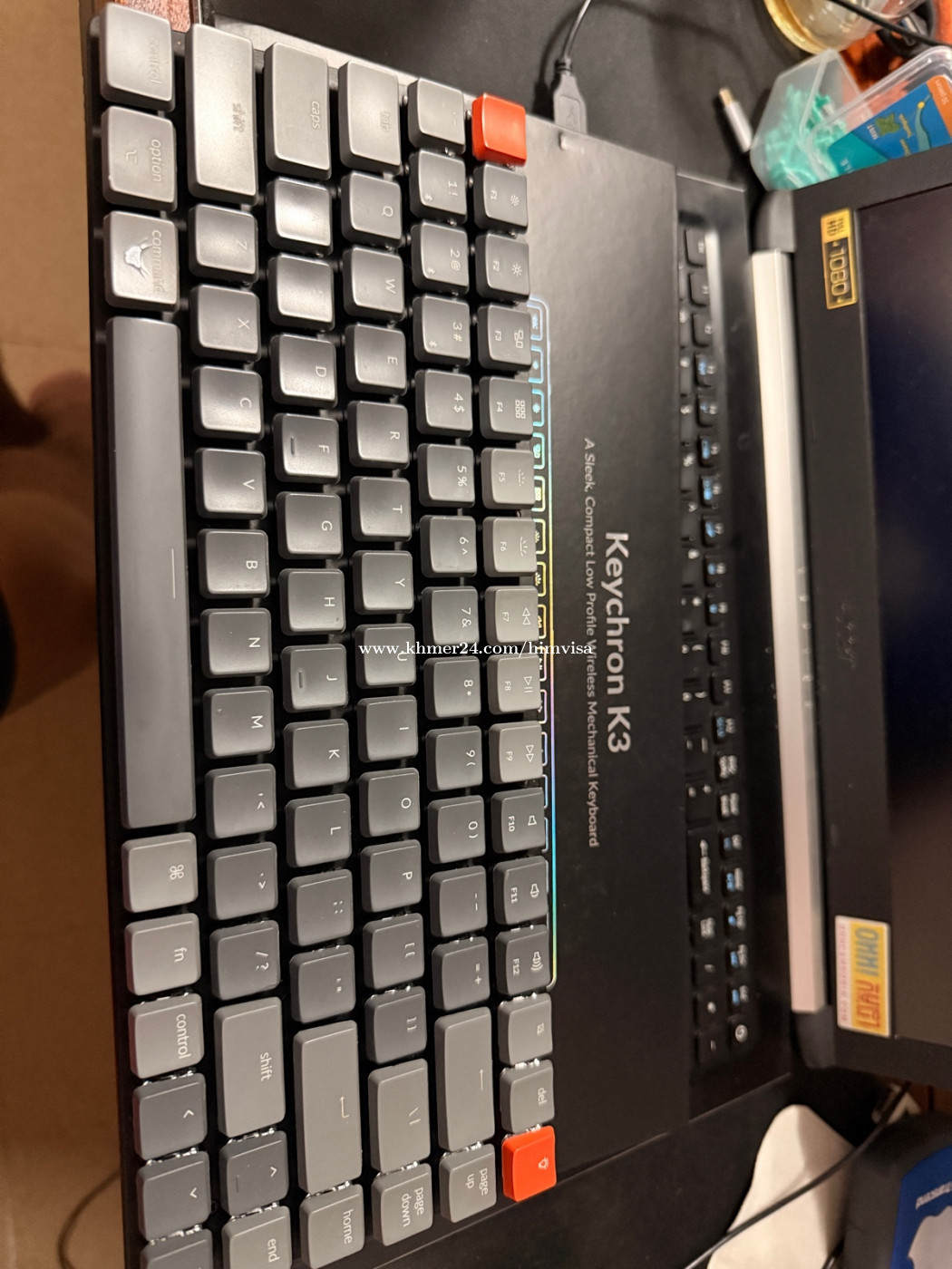 Keyboard Keychron K3 price $50 in Boeng Kak Pir, Tuol Kouk, Phnom Penh ...