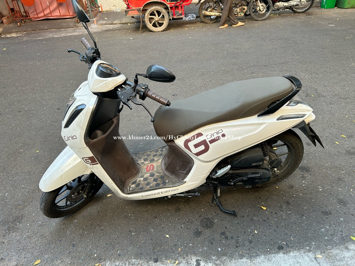 GTR GInio 110cc year 2024 មានពន្ធកាតគ្រី price $980.00 in Boeng Prolit ...