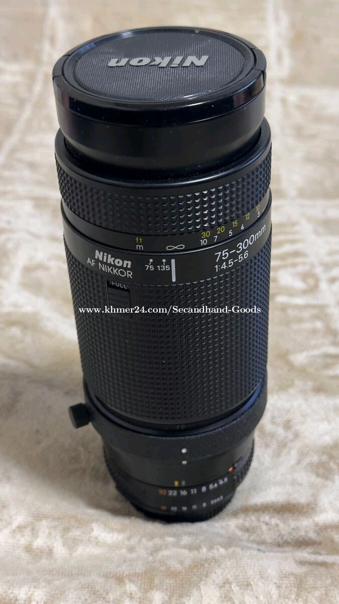 Snap Zoom Lens មួយទឹកពីជប៉ុន NIKOR AF 75-300mm price $79 in Dangkao ...