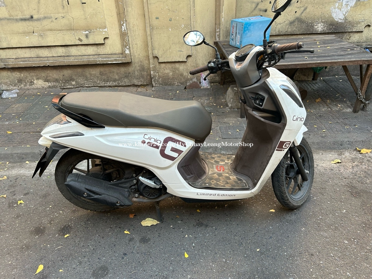 GTR GInio 110cc year 2024 មានពន្ធកាតគ្រី price $970.00 in Boeng Prolit ...