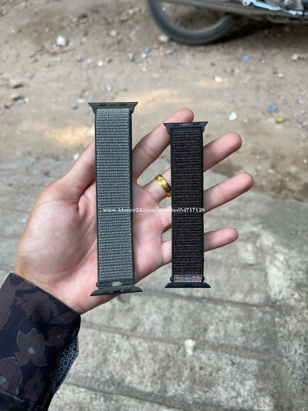 ខ្សែហ្សីន iwatch 38.42mm price $17.00 in Dangkao, Dangkao, Phnom Penh, Cambodia - Yan Visal ...