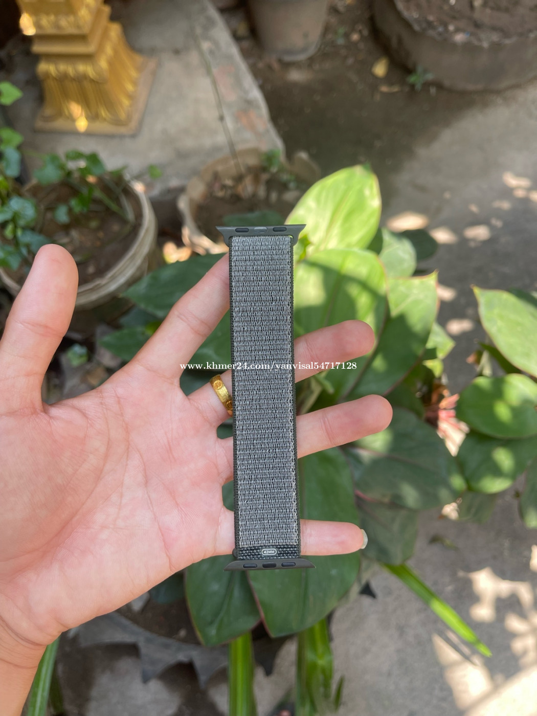 ខ្សែហ្សីន iwatch 42mm price $14.00 in Dangkao, Dangkao, Phnom Penh, Cambodia - Yan Visal ...