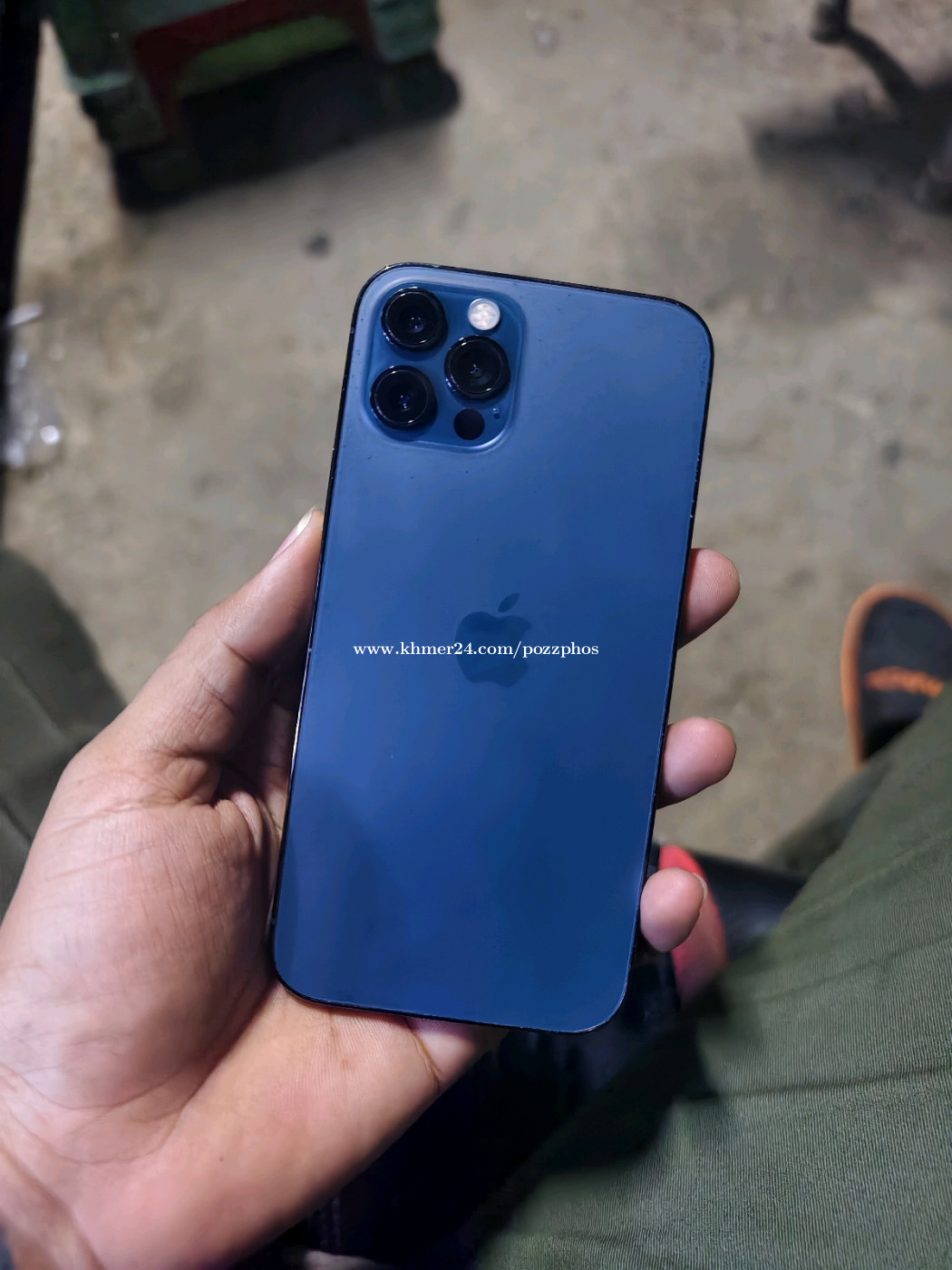 Iphone 12 pro 128G LLA 98% ដូចរូប price $199.00 in Chaom Chau 1, Por ...