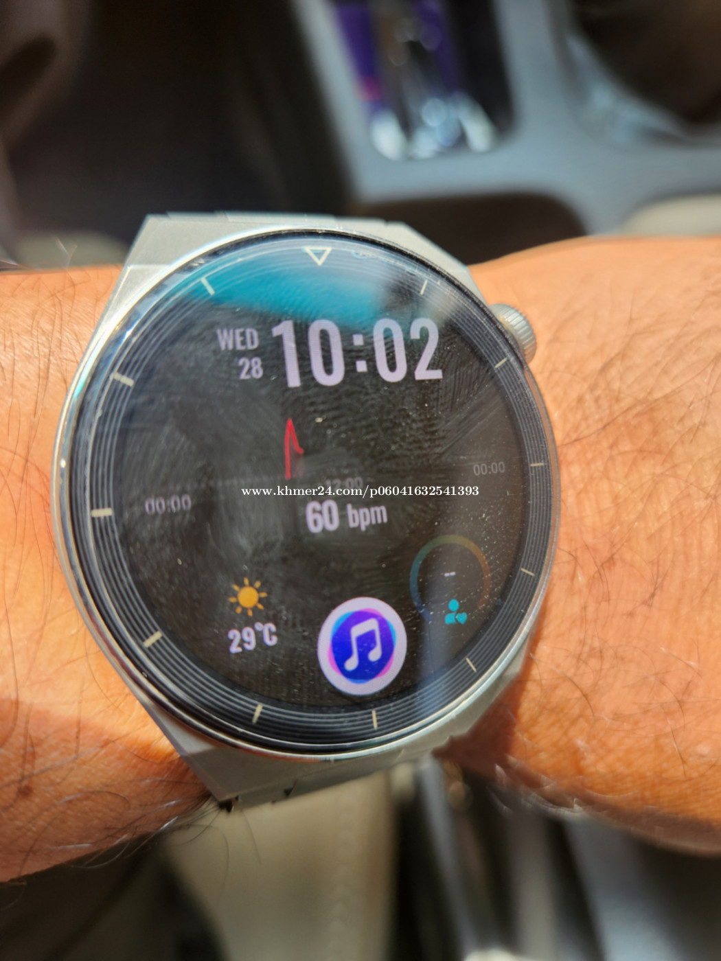 Huawei Watch GT3 PRO Titanium price $149.00 in Phsar Kandal Muoy, Doun ...