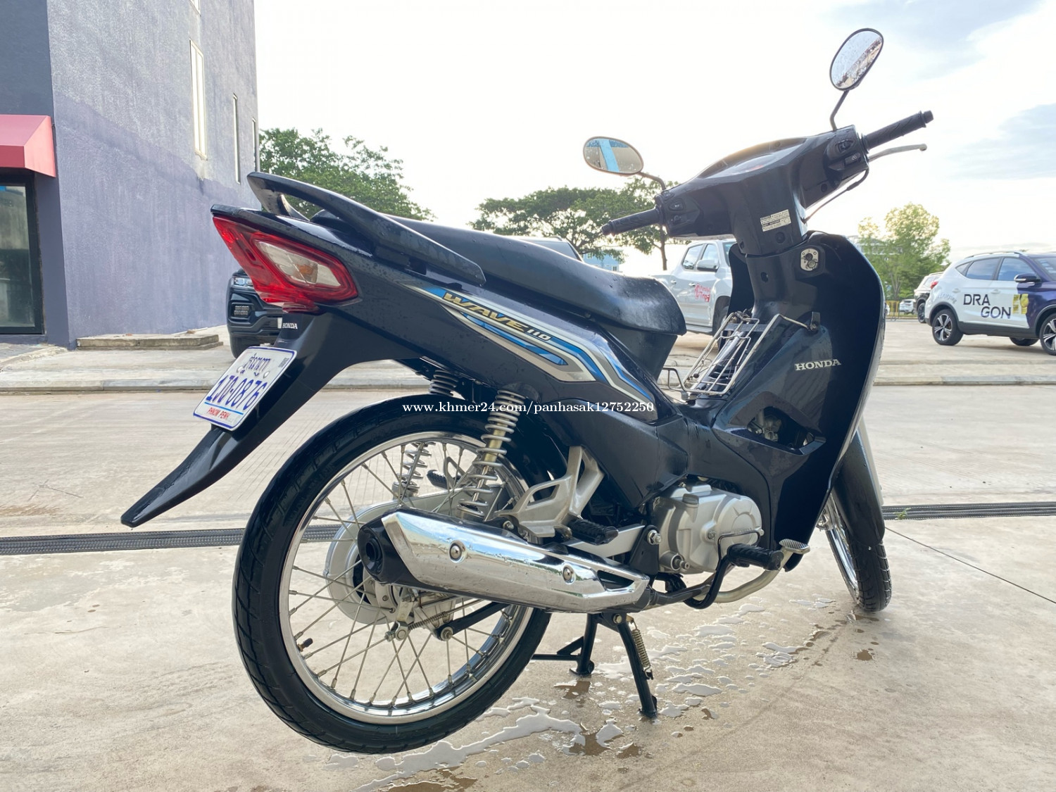 Honda Wave 100cc price $1020.00 in Chaom Chau 1, Por Senchey, Phnom Penh, Cambodia - Panha Sak ...
