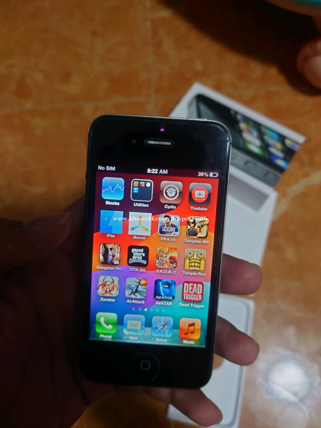 Iphone 4s 32GB បុរាណគុណភាព price $99.00 in Sangkat Buon, Krong Preah Sihanouk, Preah Sihanouk ...