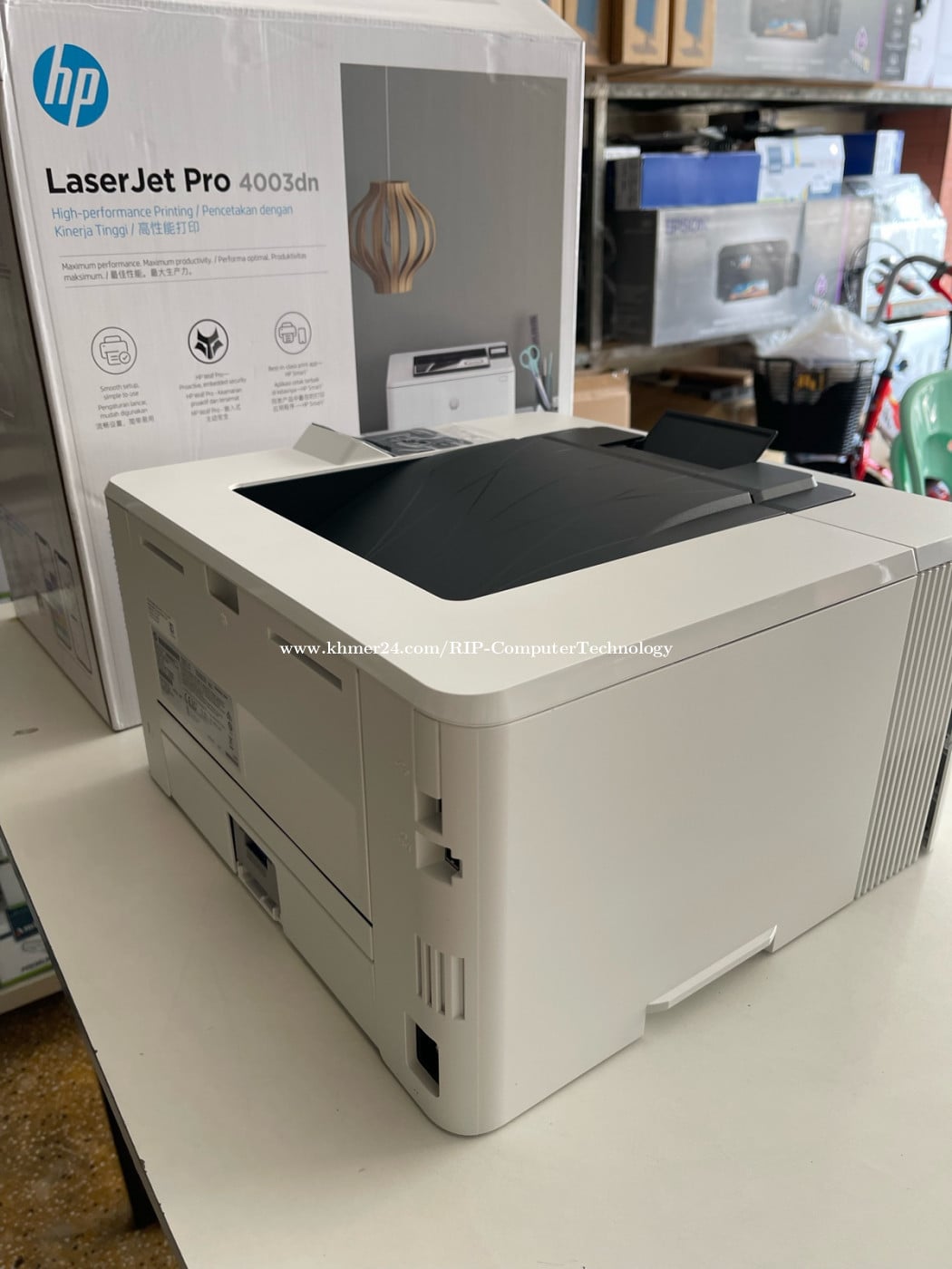 Printer HP LaserJet Pro M4003dn B/W-A4-Print Only print price $240.00 ...