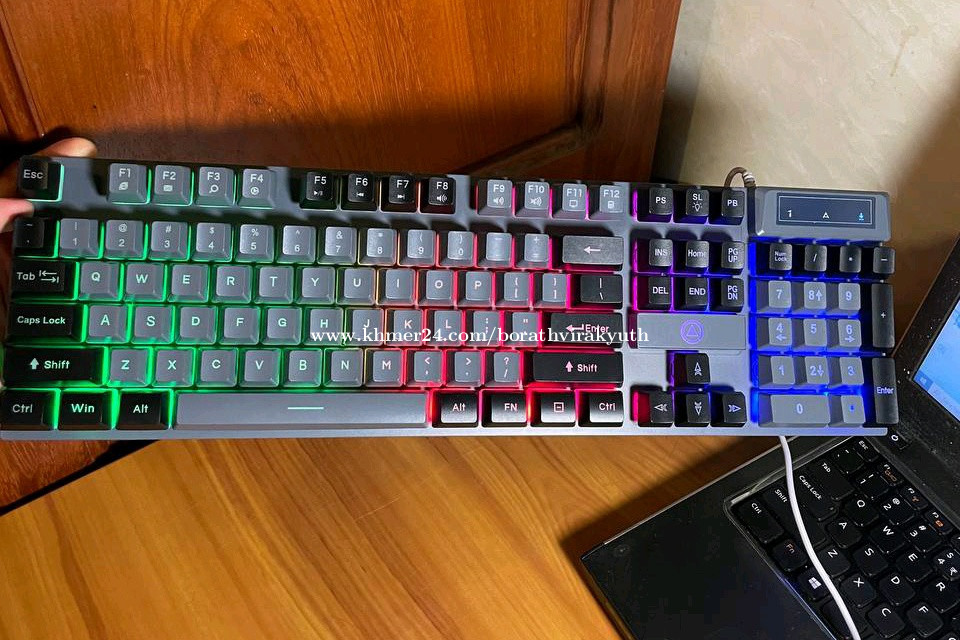 Mechanical Keyboard 100% price $17.00 in Veal Sbov, Chbar Ampov, Phnom Penh, Cambodia - Borath ...