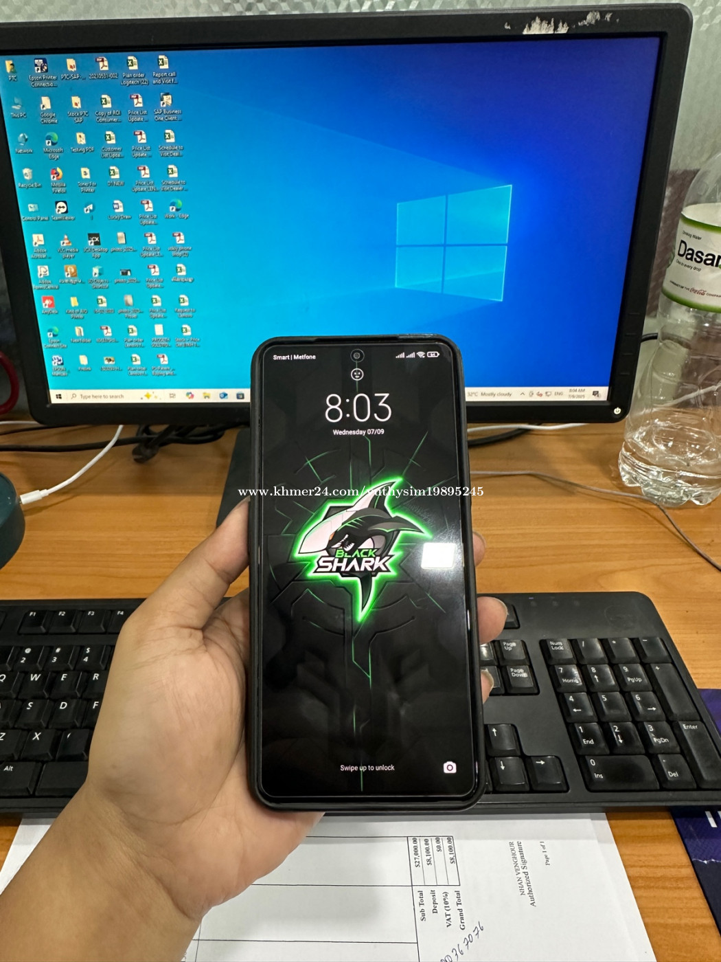 Black Shark 🦈 4 Global version price $119.00 in Tuol Sangkae 1, Ruessei Kaev, Phnom Penh ...