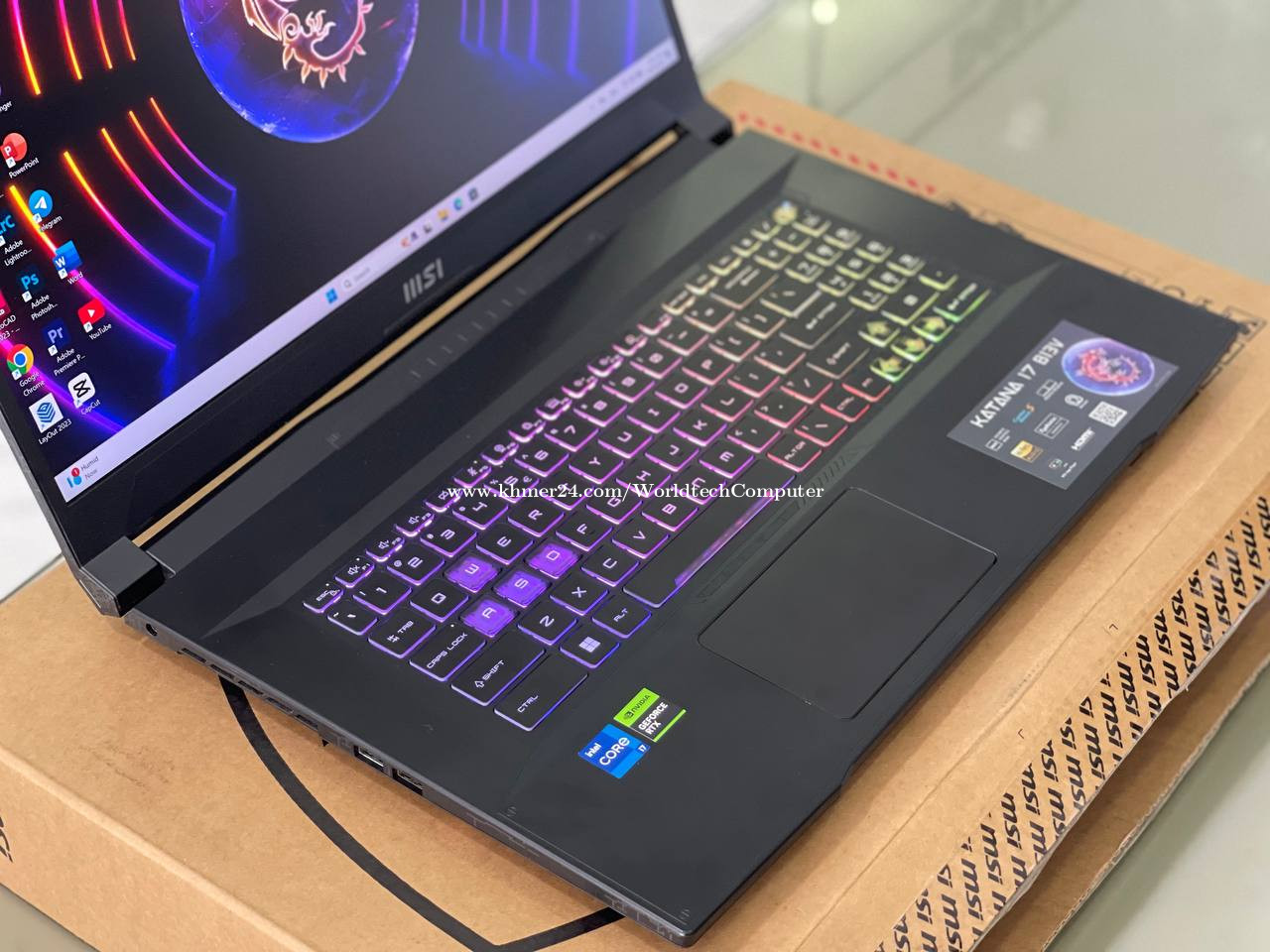 MSI Katana17 i7-13620H DDR5 16G M2 1TB RTX4060 8G 17.3" 2K 240Hz New2025=1099$ price $1099 in ...