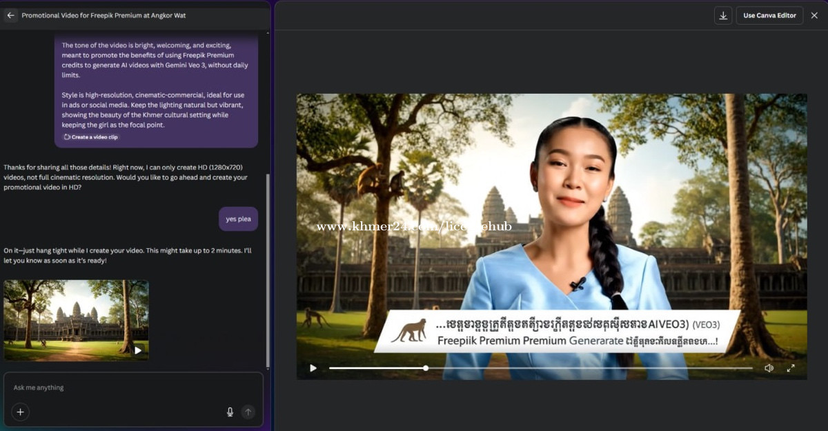 Canva Pro 1 Year Subscription - AI price $5 in Ta Khmau, Krong Ta Khmau, Kandal, Cambodia ...
