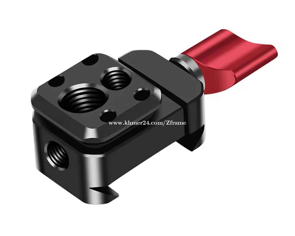 Camera Clamp Quick Release NATO Rail Clip Mount 1/4 3/8 Hole for 20mm ...