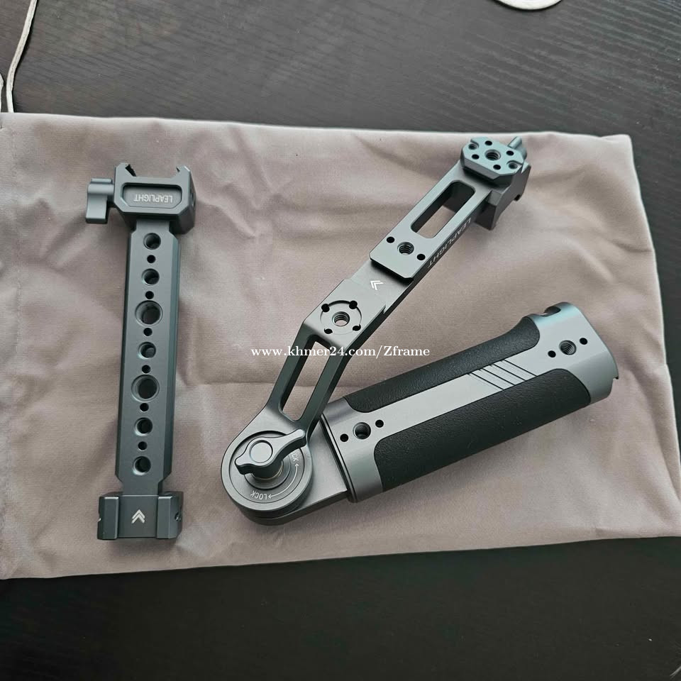Handle grip + arm nato monitor for gimbal dji ronin Rs, Rs2, Rs3, Rs4 ...