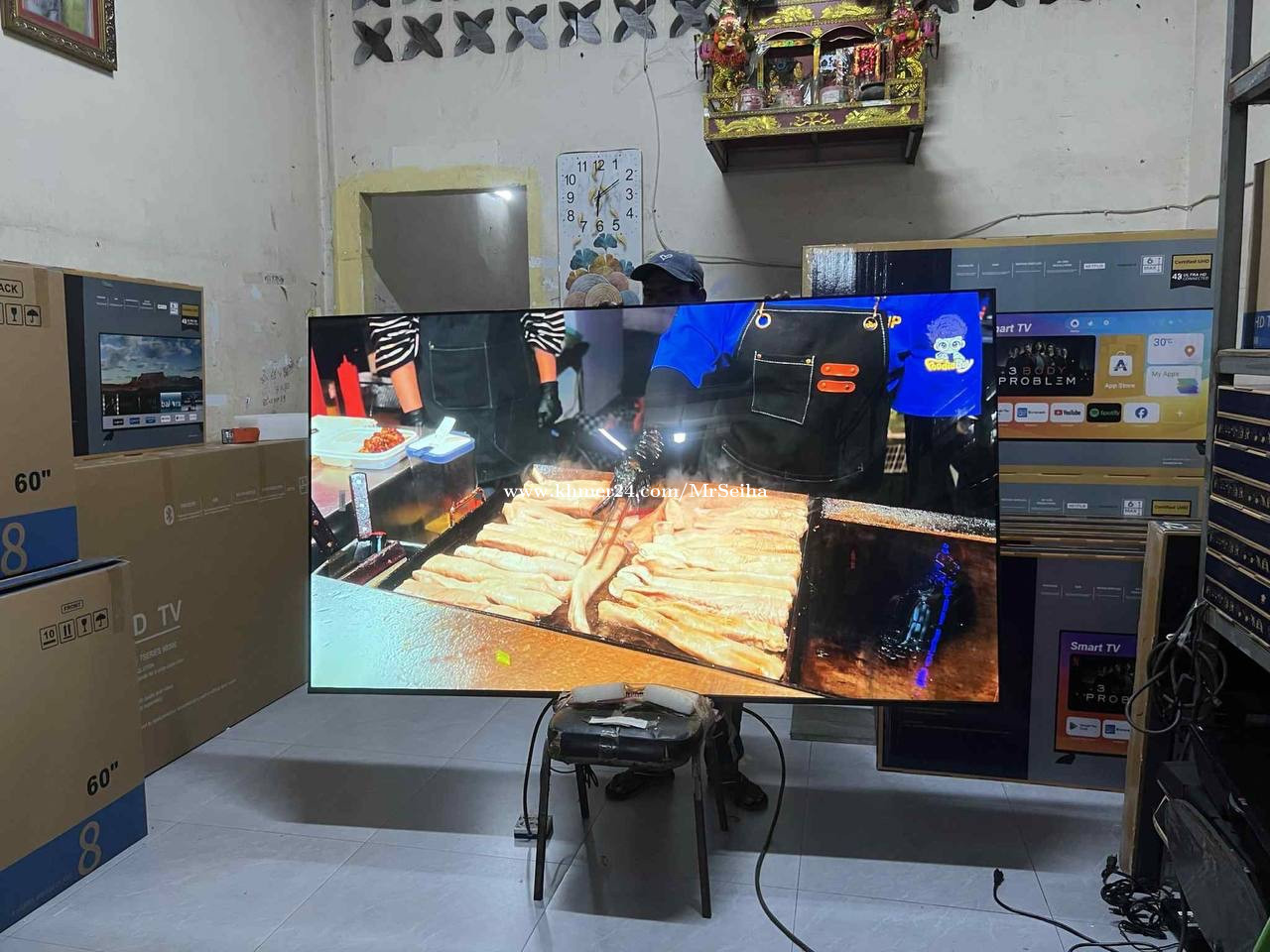 Smart TV Samsung 90 inch Ultra 4k price $730 in Tuek L'ak Muoy, Tuol ...