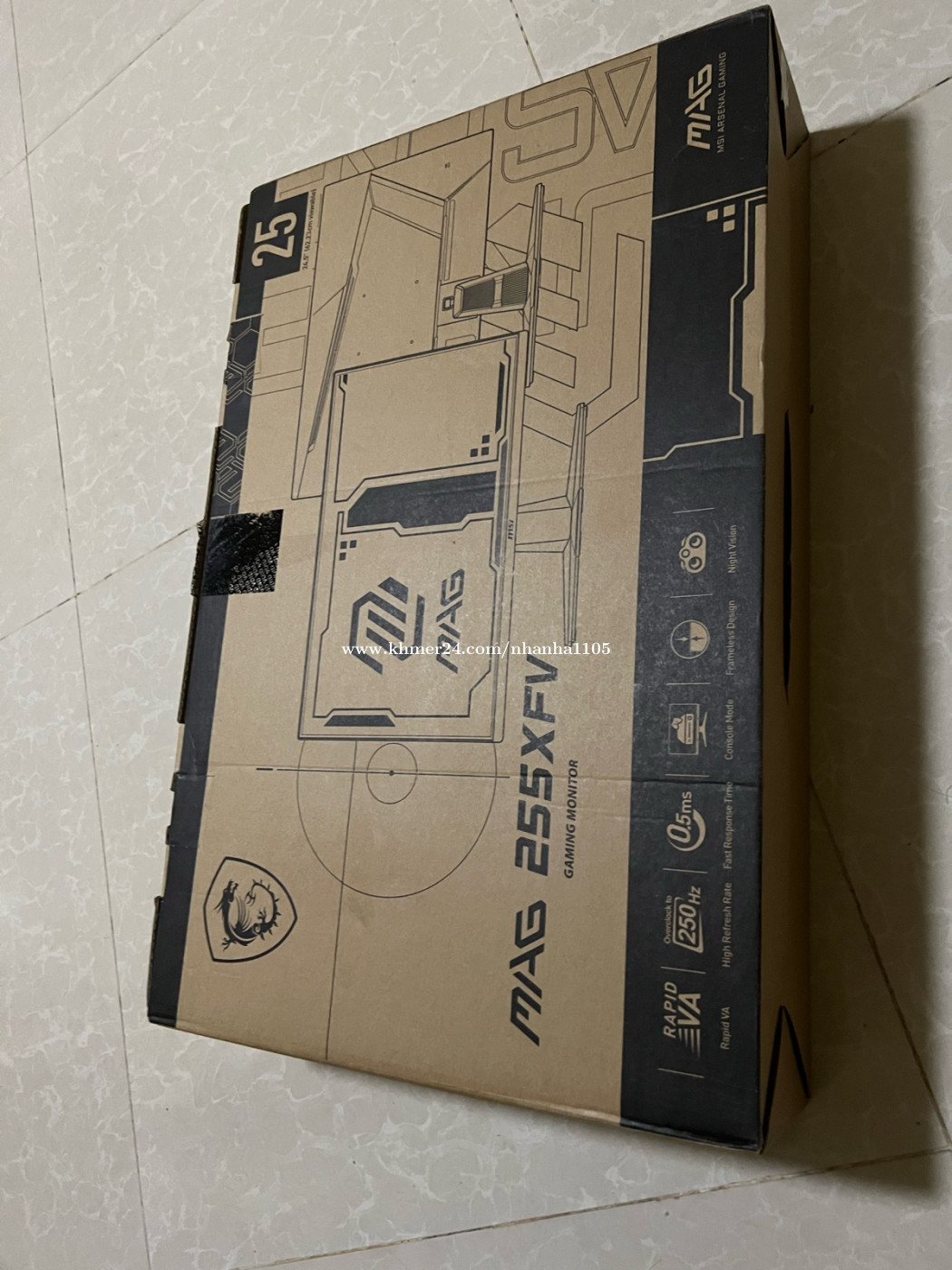 MSI MAG 255XFV price $110.00 in Preaek Pnov, Preaek Pnov, Phnom Penh ...