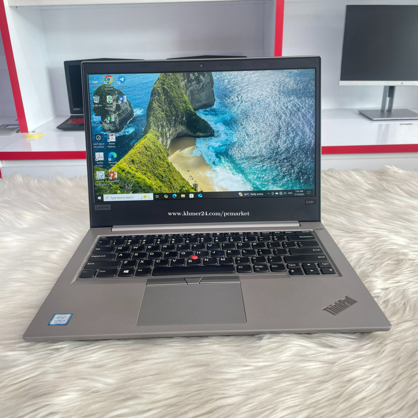 Lenovo ThinkPad E480 price $215.00 in Kakab 1, Por Senchey, Phnom Penh, Cambodia - ភីស៊ី វើលតិច ...