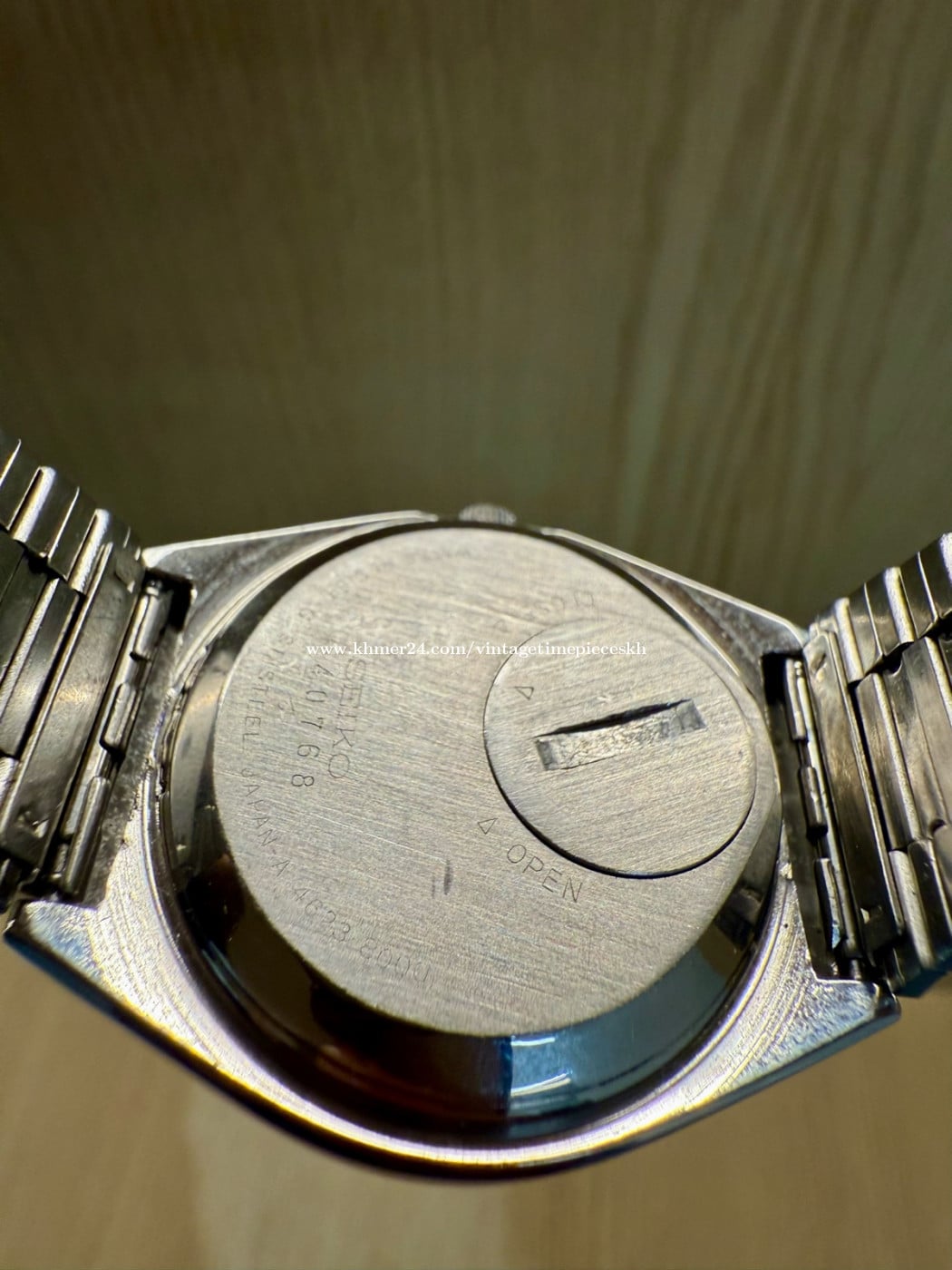 Original Ultra Super Rare Vintage SEIKO Quartz Type II Watermelon Blue ...