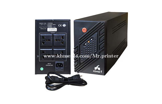 UPS POWER T 1250VA Offline price $55.00 in Ou Baek K'am, Saensokh ...