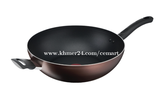 CC-005SCG29 - CAMCHEF WOK-PAN HONEY COMB-COATING 34CM WITH INDUCTION ...