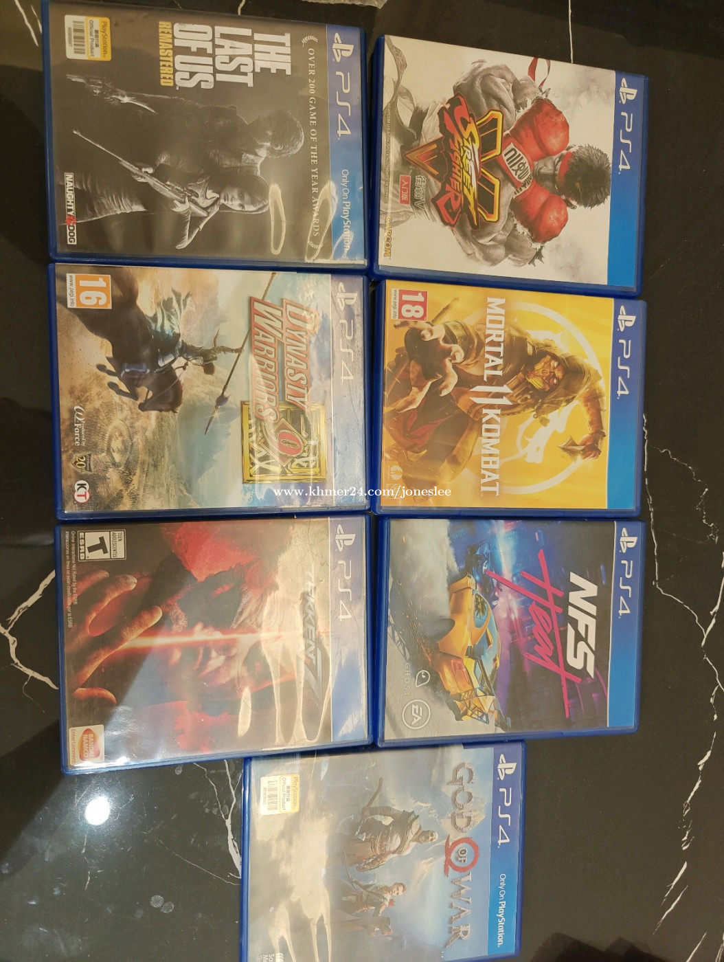 SONY PS4 PRO and GAME CDs Sell price $198.00 in Krang Thnong, Saensokh ...