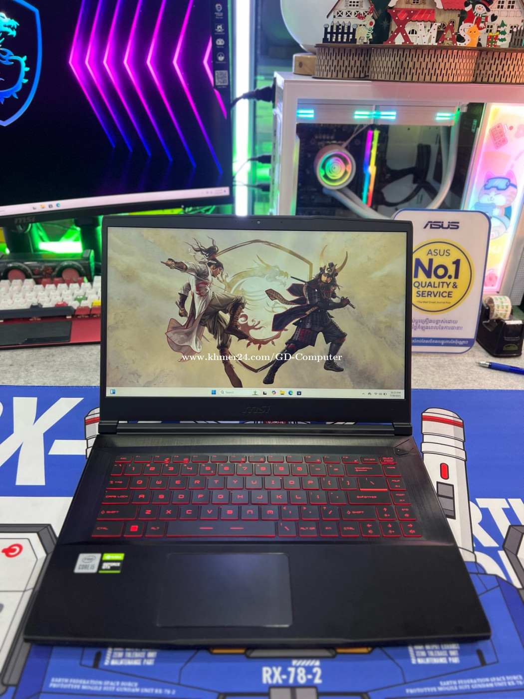 MSI GF63 Thin 10SC RTX 1650 4GB price $420.00 in Veal Vong, Prampir ...