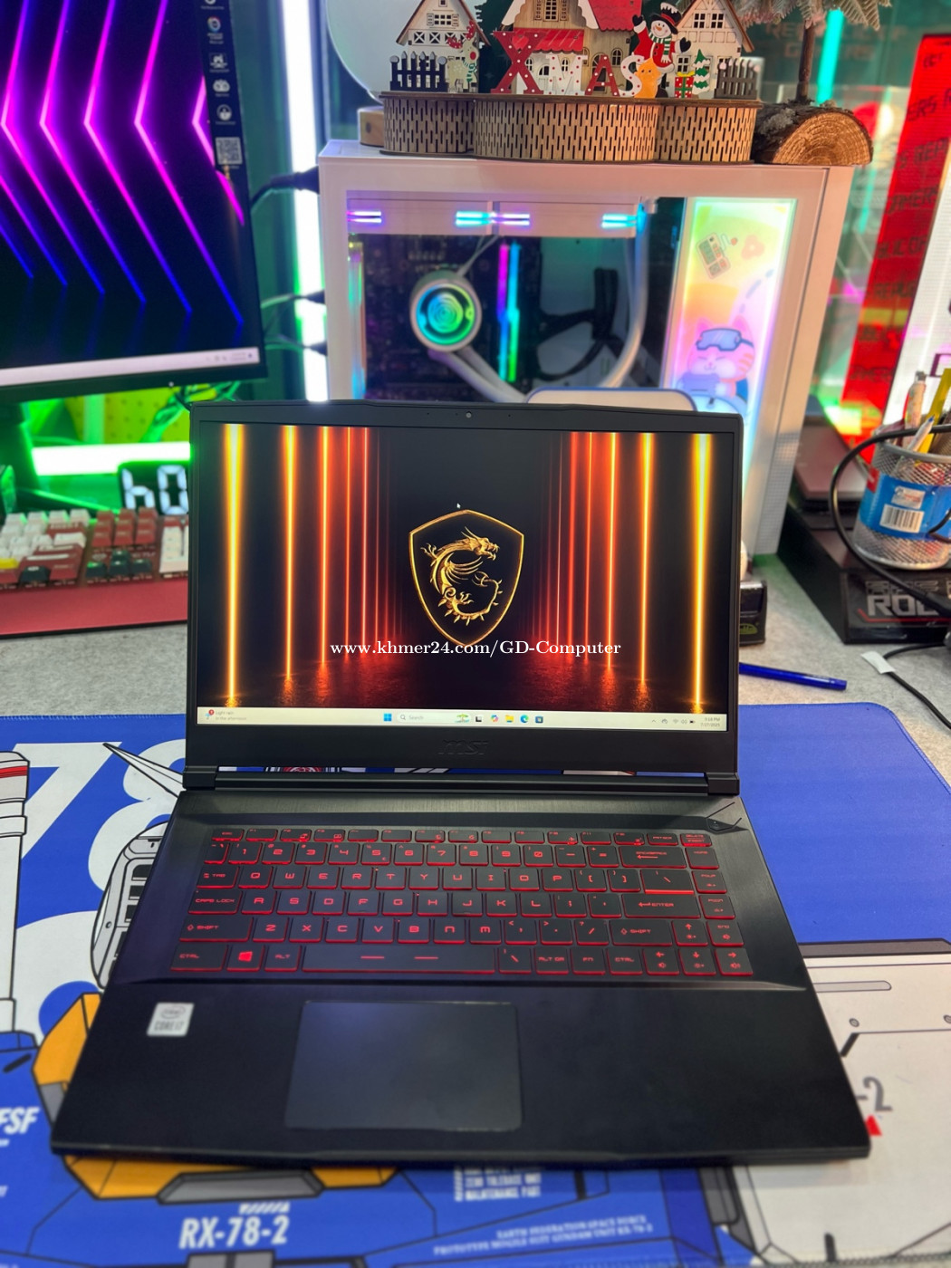 MSI GF65 Thin 10UE RTX 3060 6GB price $530.00 in Veal Vong, Prampir Meakkakra, Phnom Penh ...