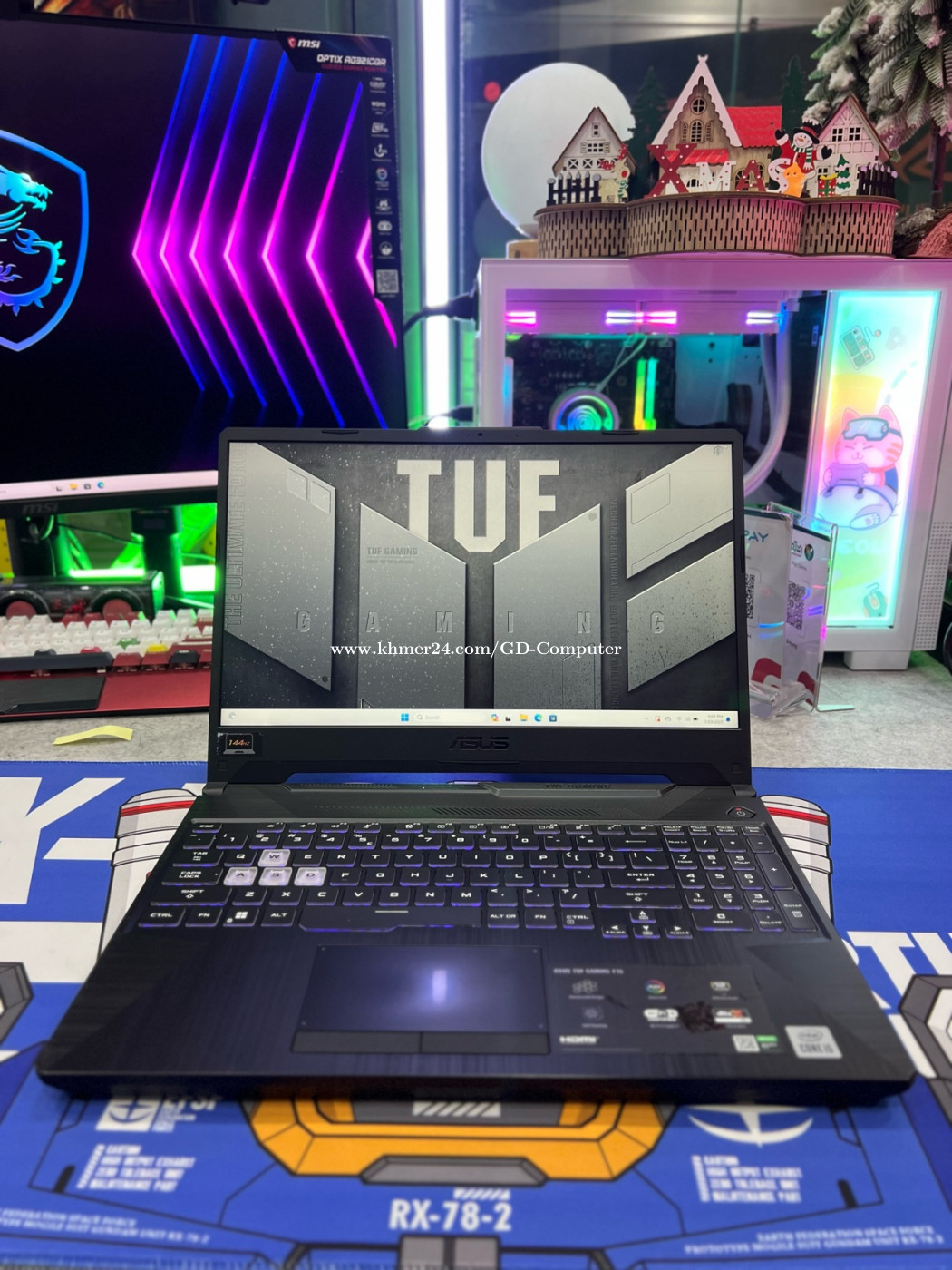 ASUS TUF Gaming F15 FX506LHB RTX 1650 price $430.00 in Veal Vong, Prampir Meakkakra, Phnom Penh ...