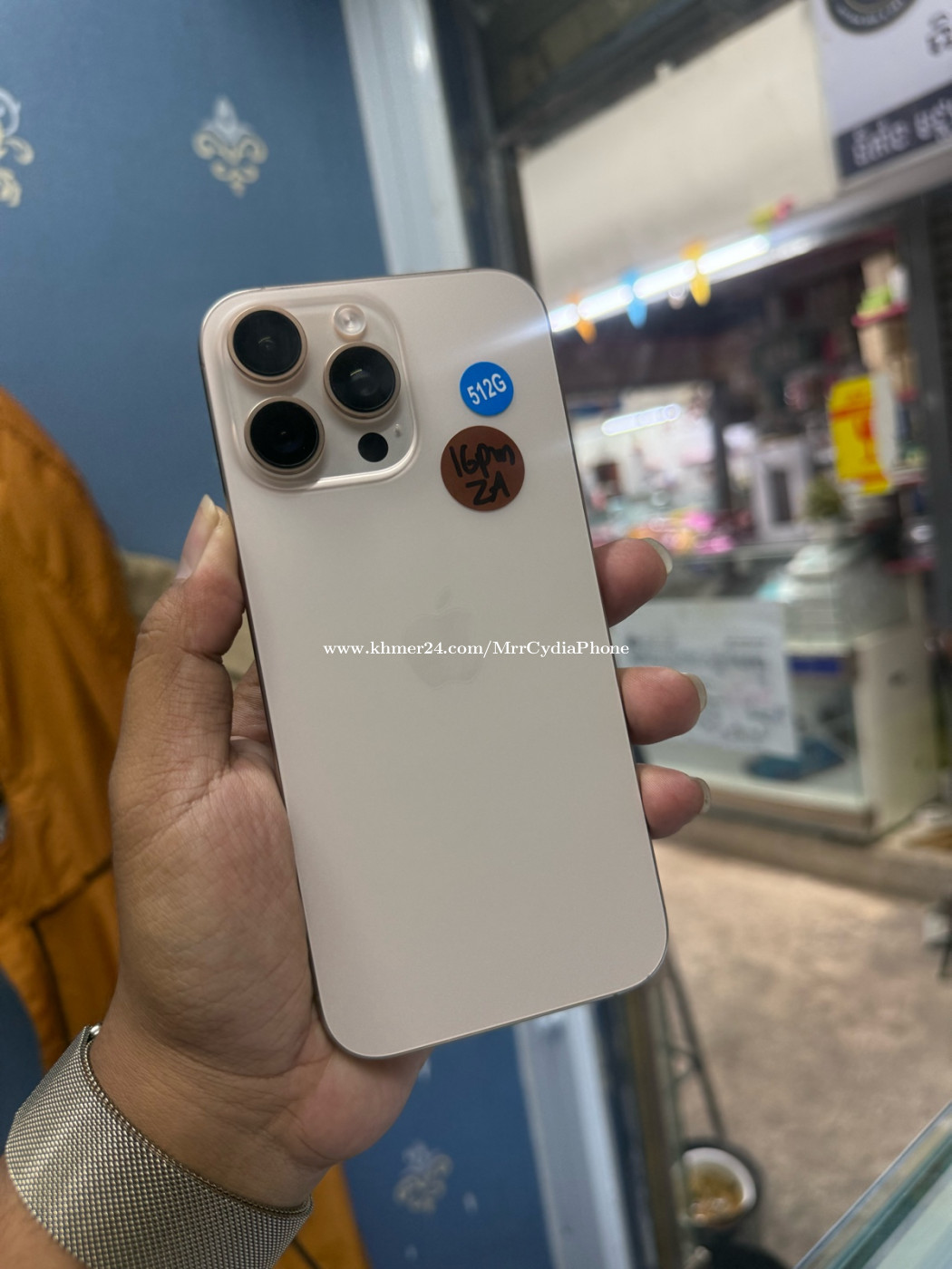 16 Pro Max 512g Model Za 99% price $1180 in Phsar Daeum Kor, Tuol Kouk ...