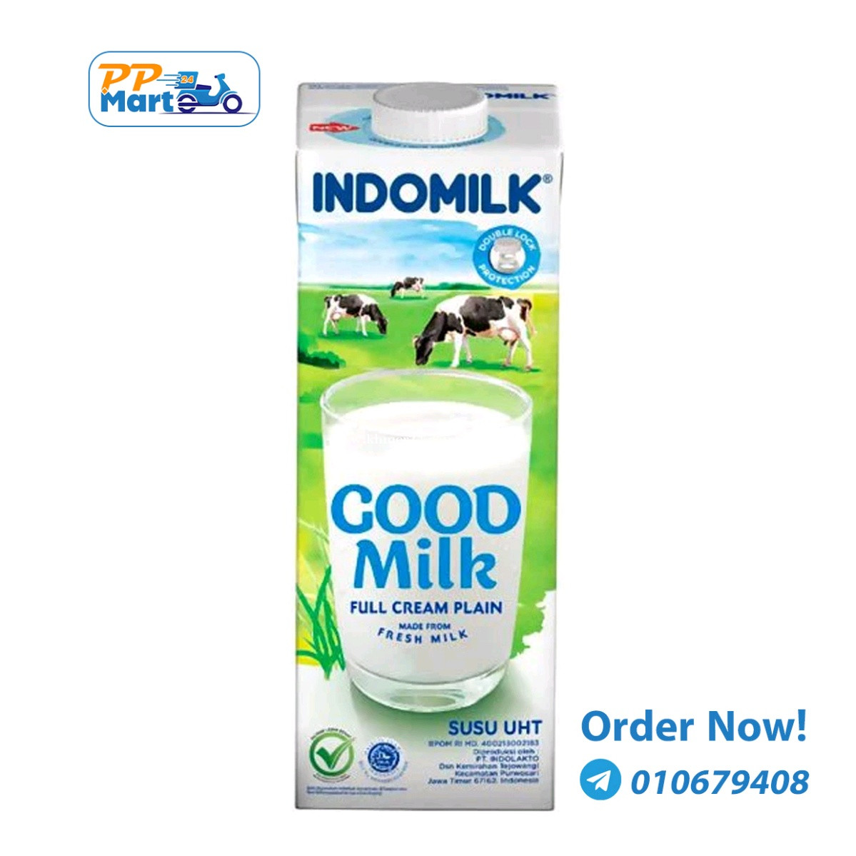 Indomilk 950ml price $2.10 in Kakab 1, Por Senchey, Phnom Penh ...