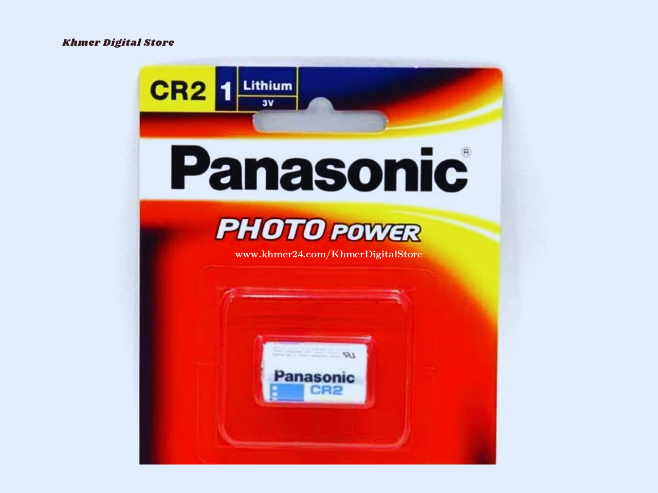 Panasonic CR2 -3v Photo Lithium Battery price $5.00 in Mittakpheap, Prampir Meakkakra, Phnom ...