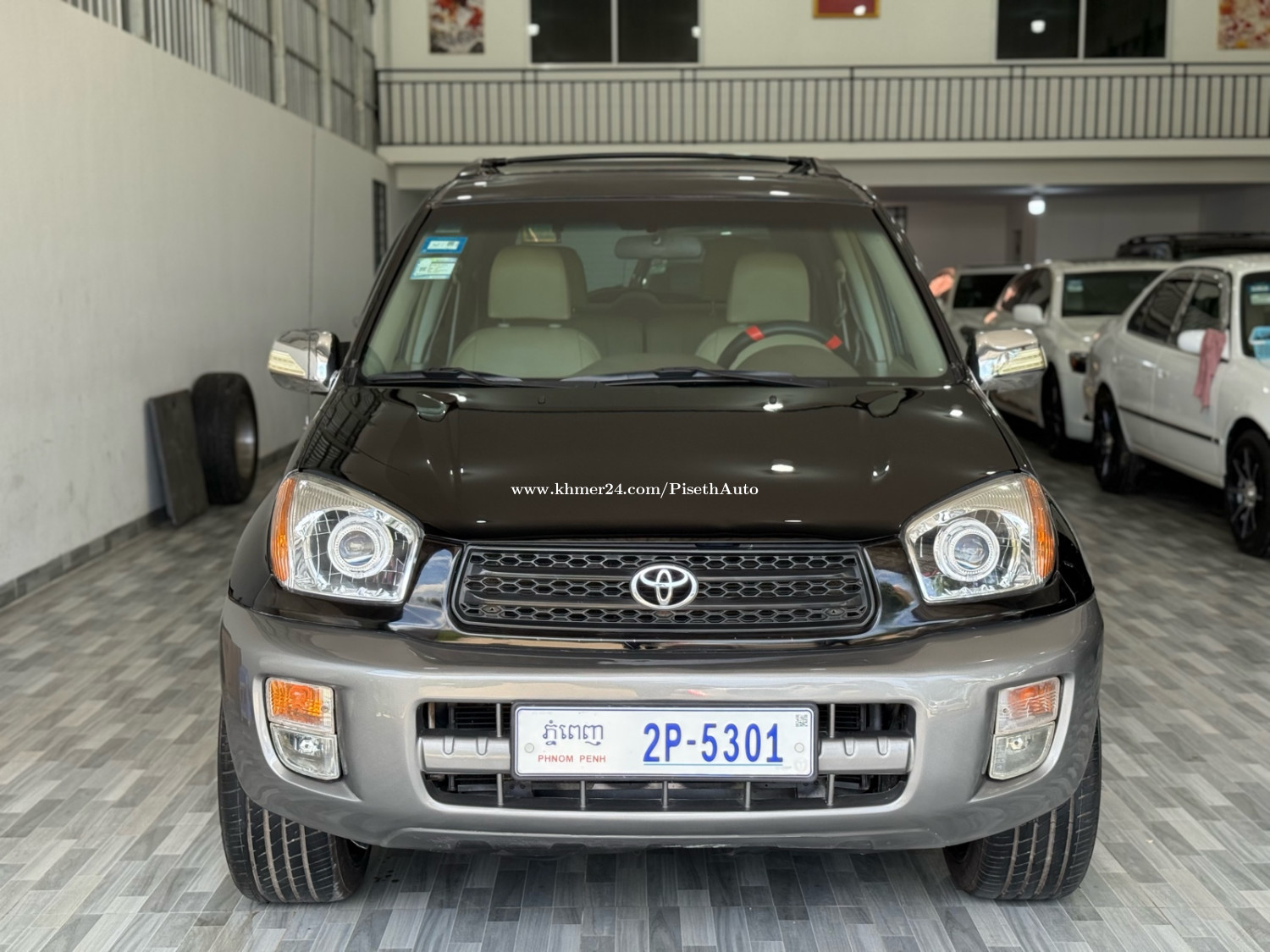 Toyota Rav4L 2001 ប៉ុងមួយ បេីកដំបូល ក្នុងលឿង price $8100.00 in Krang ...