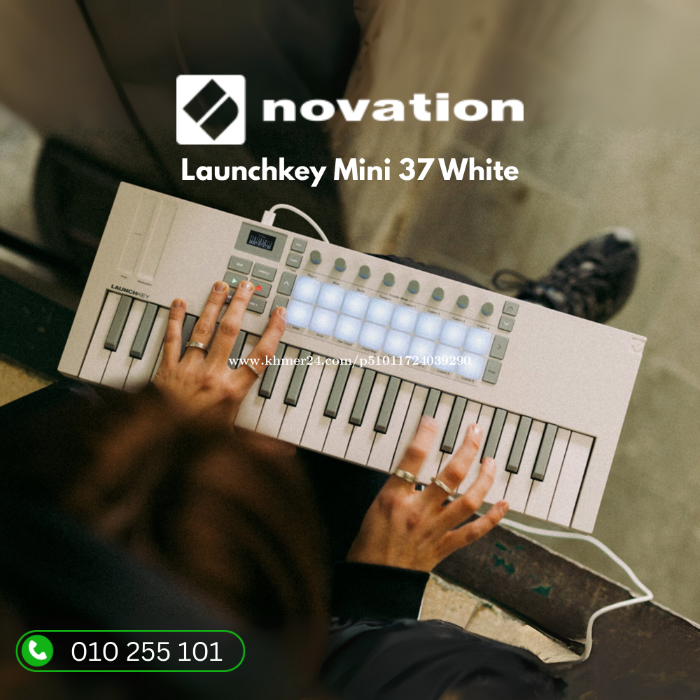 Novation Launchkey Mini 37 Keys MK4 - Keyboard Controller - White price ...