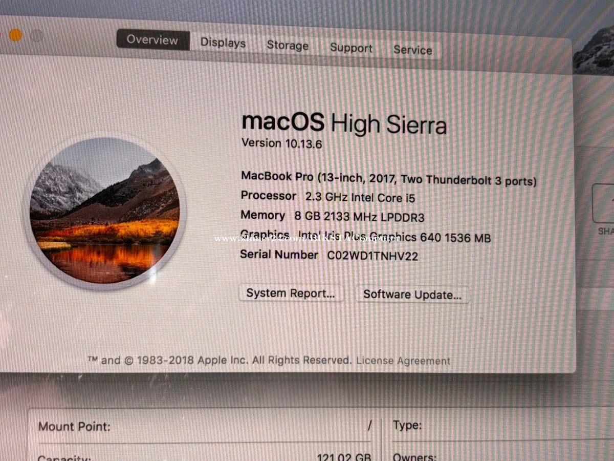 MacBook Pro Retina 2017 13.3 inch price $165.00 in Prey Veaeng, Dangkao ...