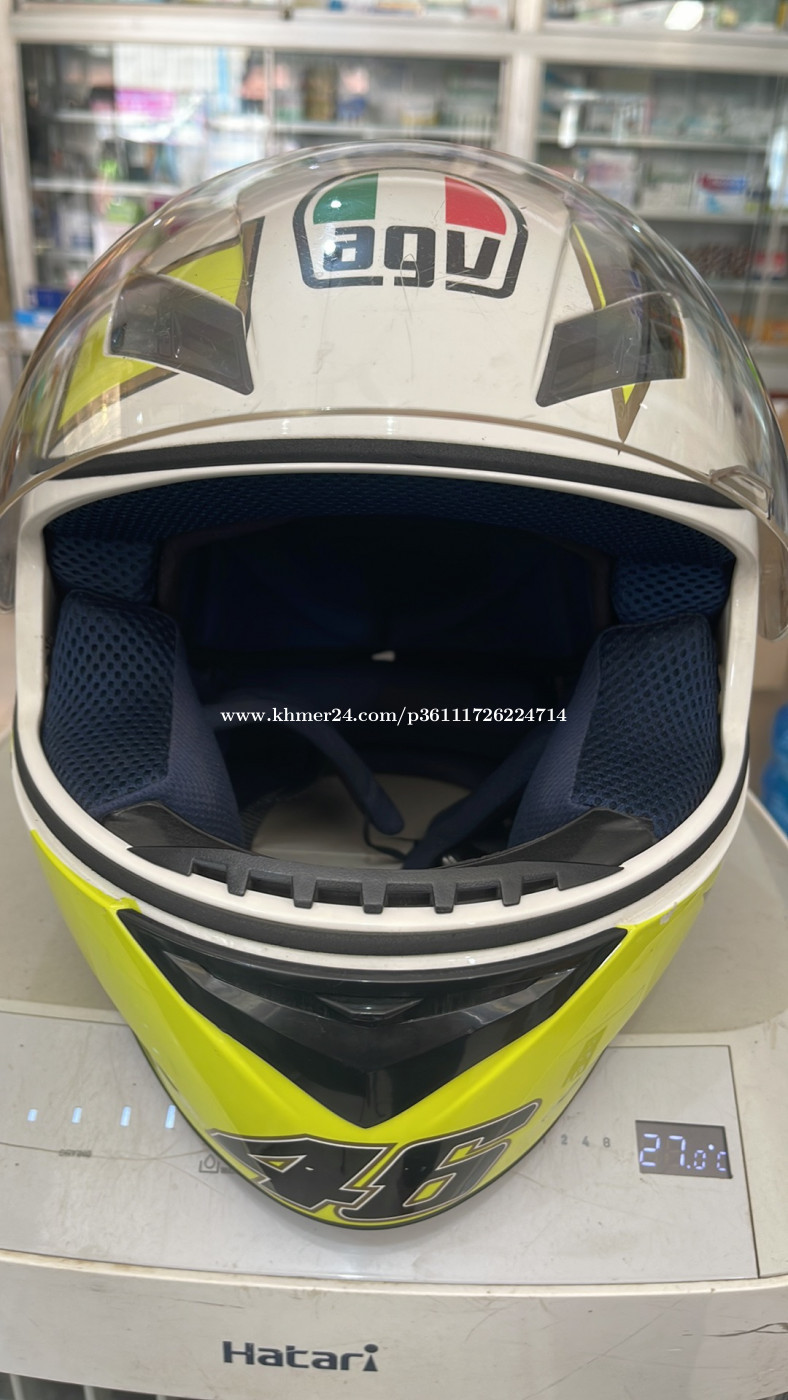 មួកសុវត្ថិភាព agv V46 original price $150.00 in Boeng Tumpun 1, Mean ...