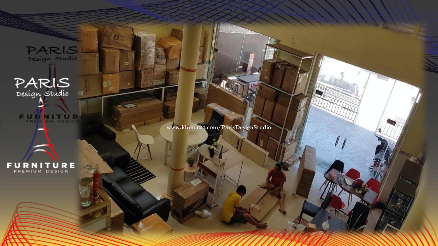 OFFICE CHAIR "Louvre Luxe" TAYSON price $123.00 in Banteay Neang ...