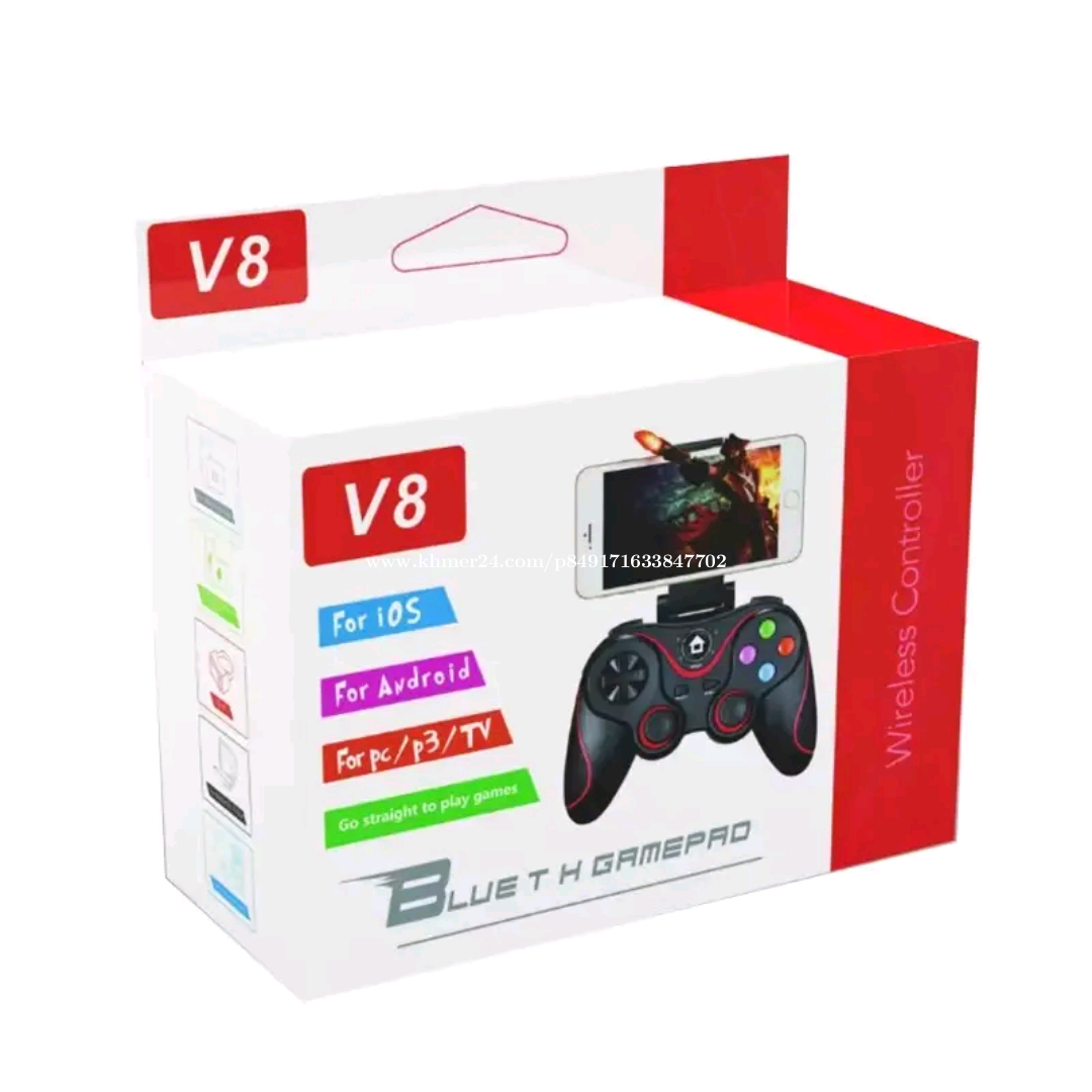 V8 2.4G BT Remote Wireless Control Mando Android PC PS3 Tablet Game ...