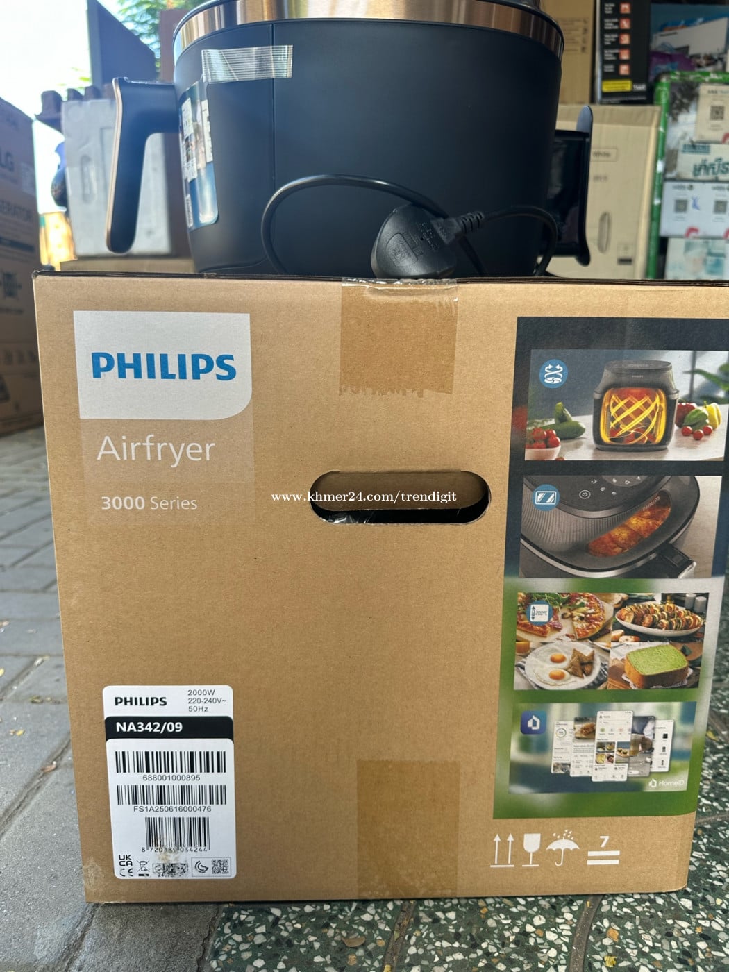 Philips Air Fryer Model NA342/00 price $220.00 in Olympic, Boeng Keng ...