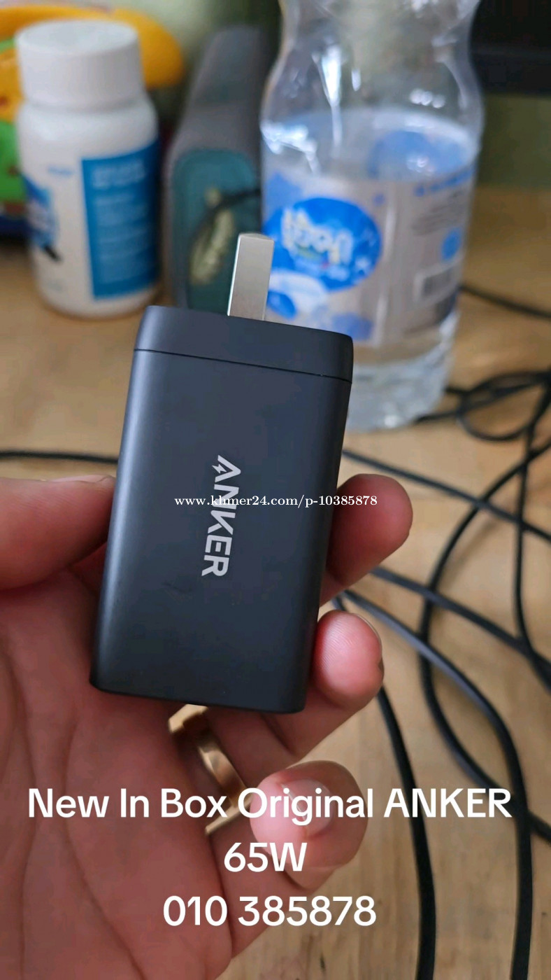 New ANKER 65W 20$ price $20.00 in Chaom Chau 3, Por Senchey, Phnom Penh, Cambodia - p-10385878 ...