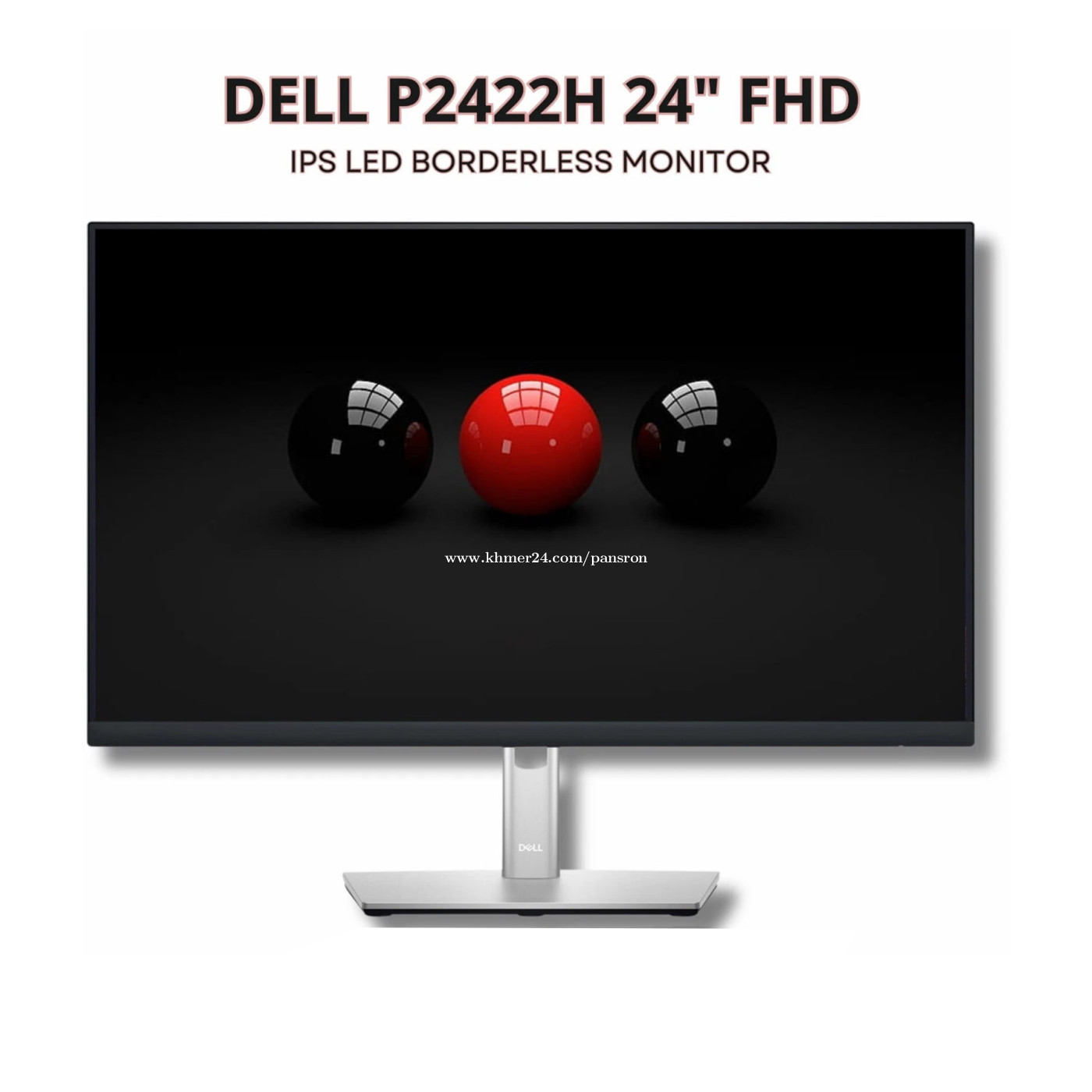 Dell P2422H 24" FHD IPS LED Monitor 1920x1080 price $120.00 in Tuol ...