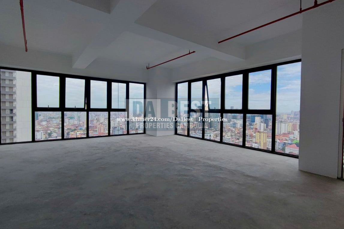 Chief Tower Grade B Offices for Rent in Phnom Penh's BKK1 District ...