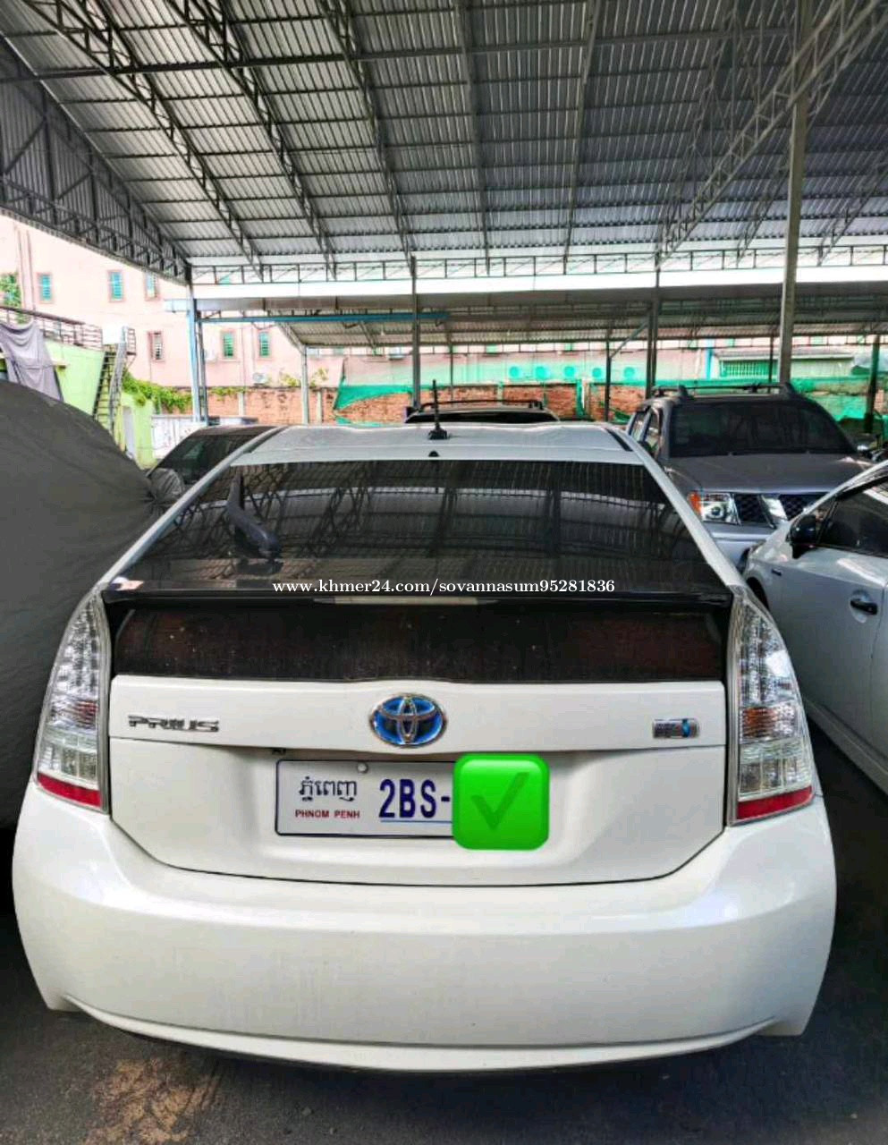លក់ Prius 010 option 2 ពណ៌ សរ ក្នុងប្រផេះ price $16500.00 in Ruessei ...