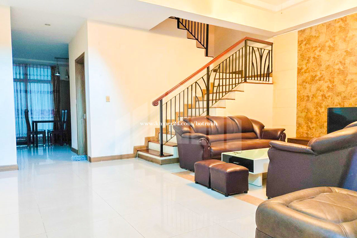 Link House for Rent-Sale Borey Camko City price $650.00 in Phnom Penh Thmei, Saensokh, Phnom ...