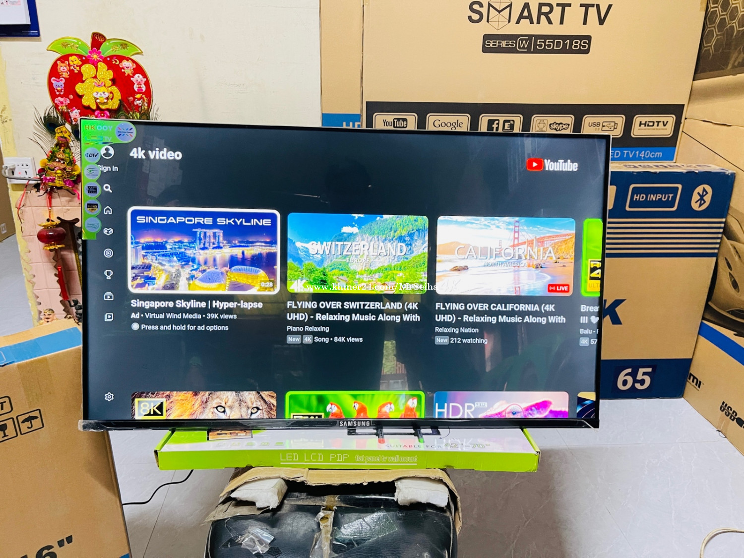 Samsung smart TV 46 inch crystal price $210 in Tuek L'ak Muoy, Tuol Kouk, Phnom Penh, Cambodia ...