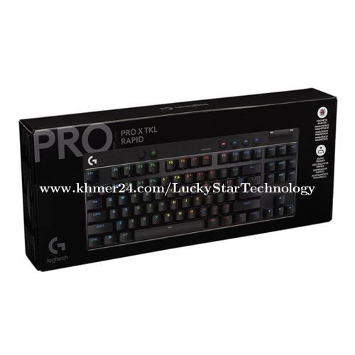 Logitech Pro X TKL Rapid Wired Gaming Keyboard price $159.00 in Ou Baek K'am, Saensokh, Phnom ...